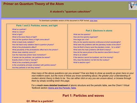 Chem1 Virtual Textbook What Are Line Spectra Handout For 9th 10th