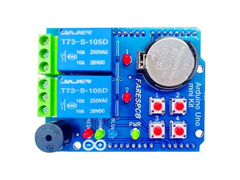 Arduino Uno Mini Kit Fares PCB