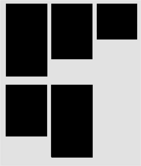 Html Css Equal Width Images With Variable Heights Stack Overflow
