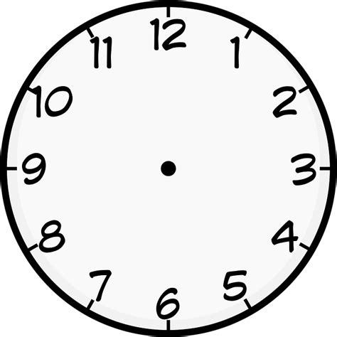 Clock Analog Face · Free Vector Graphic On Pixabay
