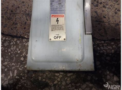 Used Ite Fusible Disconnect Hgr Industrial Surplus