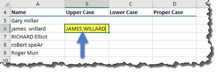 How To Change Letter Case In Excel Xelplus Leila Gharani