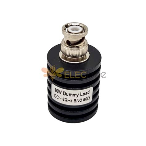 Elecbee 10w Bnc Male Terminal Load Resistor Dc 346ghz Bnc J 50 Ohm 4ghz