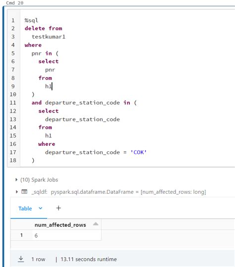 Solved How To Delete Records That Column Have Same Value Databricks Community 9339