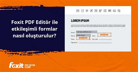 How To Create Interactive Forms With Foxit Pdf Editor For Cloud