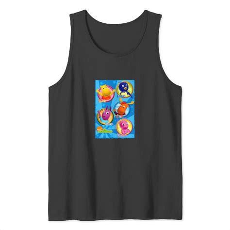 Attraction Amazing Adventures Interesting Backyardigans 16 Ts Music Fans Tank Tops Sold By