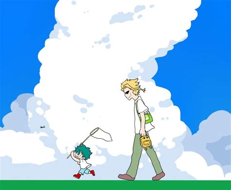 Dekumight Orudeku All Mightdeku Vk Father And Son Doujinshi Boku No Hero Academia