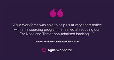 At Agile Workforce Were Always Happy To Hear Good Feedback Its A Testament To Our Commitment