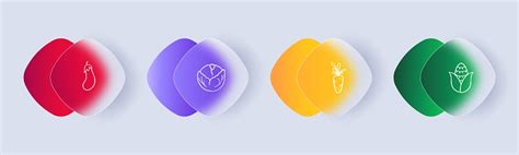 야채 벡터 그림입니다 신선하고 건강한 다양한 야채를 특징으로 하는 다채롭고 시각적으로 매력적인 벡터 일러스트레이션입니다 건강한 식생활에 대한 스톡 벡터 아트 및 기타 이미지