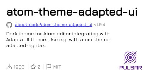 Atom Theme Adapted Ui