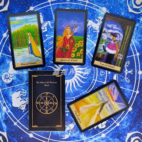 英文版命运之轮塔罗牌 The Wheel Of Fortune Tarot 桌游现货包邮 淘宝网