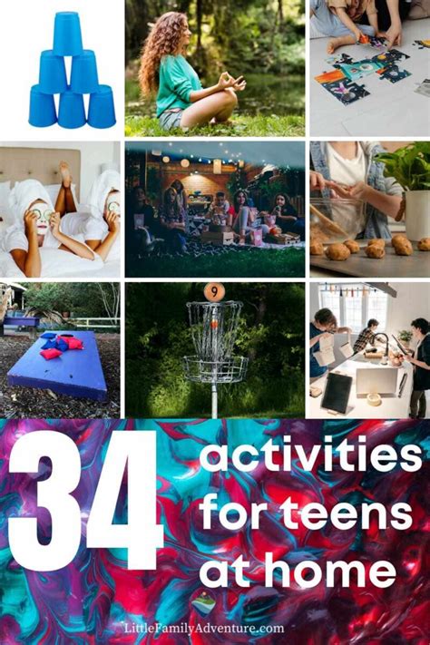 34 Engaging At Home Activities For Teens That Dont Get An Eye Roll
