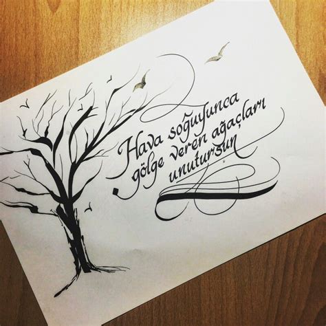 Kaligrafi Yazı Sanatı Elyazısı Yazıtipleri Sanat Sözleri El Yazısı