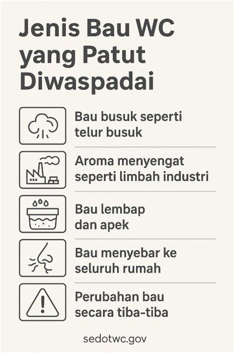 Bahaya Kenali Jenis Bau Wc Jangan Terlambat