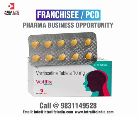 Vortioxetine Hydrobromide Tablet At Best Price In Bengaluru By Intra Life Private Limited Id