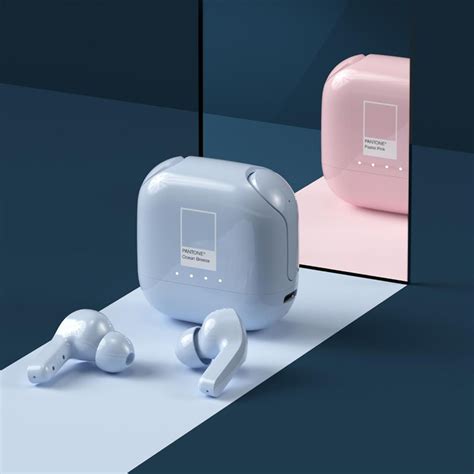 팬톤 2000mah 미니 보조배터리 무선 블루투스 이어폰 오션 브리즈 Frisbee