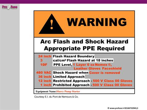PPT 110 16 New 2002 NEC Arc Flash Hazard Marking Requirement PowerPoint Presentation ID