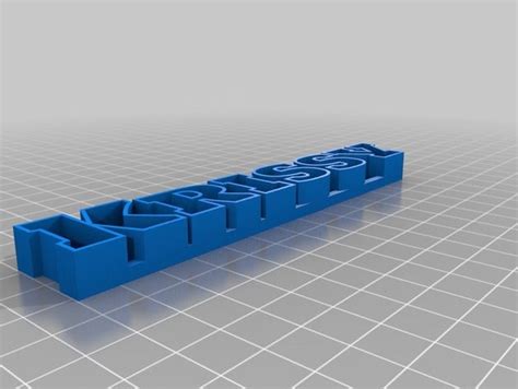 Text 3d Printing Models Mito3d