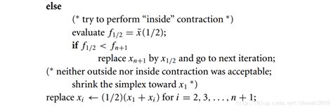 Scipyoptimizeminimize 的优化算法1 Neldermead Simplexscipyoptimize