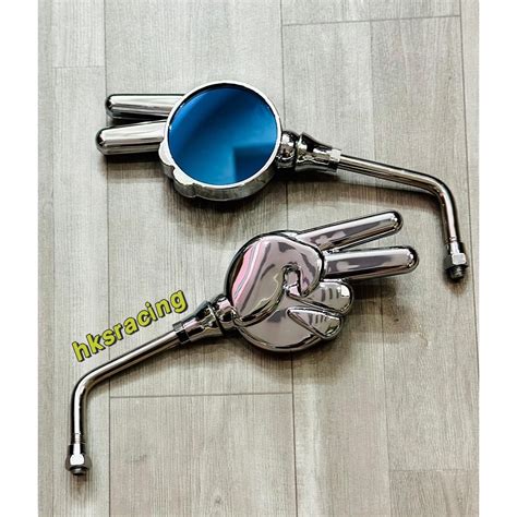 กระจกสวยแบบมาก Finger Rearview Mirror Shopee Thailand