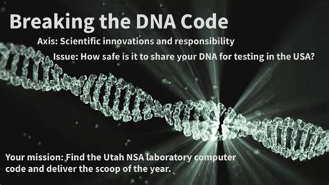 Breaking The DNA Code Genially