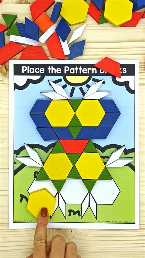 15 Printable Pattern Blocks Ideas Pattern Blocks Pattern Block Printables Math Activities