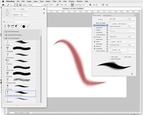 Solved Adobe Photoshop Brush Tip Appears Round Adobe Product