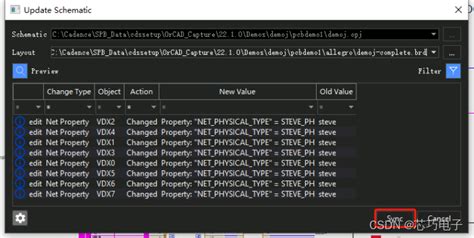 Orcad X Capture Cis设计小诀窍系列 如何使用design Sync功能同步原理图和pcb之间的设计变更 Csdn博客