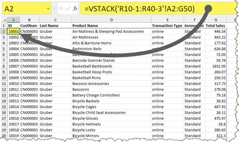 Excel Vstack Function Xelplus Leila Gharani