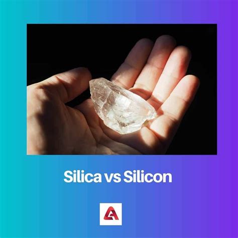 What Is The Difference Between Silica And Silicon Dioxide At Mildred Bruggeman Blog