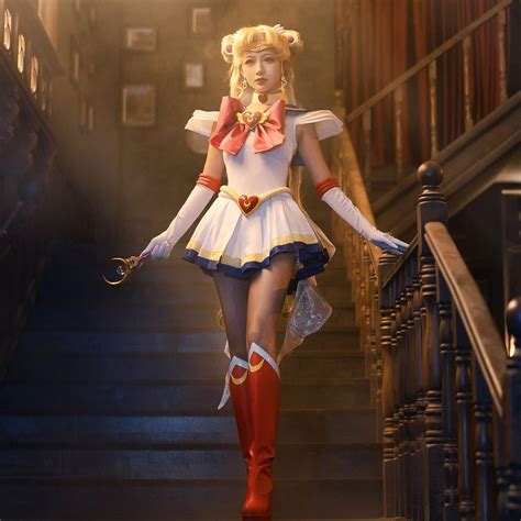 Buy Jwkcos Sailor Moon Usagi Tsukino Cosplay Costume Supers Combat