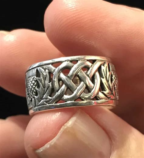 Mens Scottish Celtic Rings At Freda Williams Blog