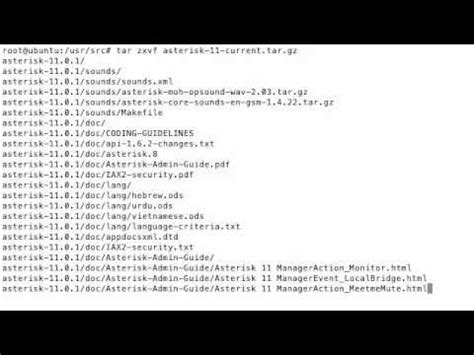 How To Install Asterisk On Ubuntu YouTube