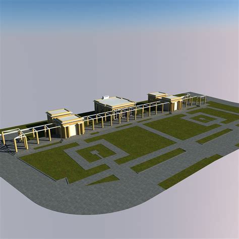 Retail Building 3d Model 5 Max Free3d