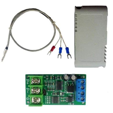 Eletechsup Dc12v Pt100 Rtd Converter Rs485 Modbus Rtu Temperature Sensor Pta9b01 Pt100 Rs485