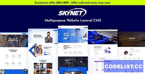 Skynet V32 Multipurpose Laravel Cms Premium Scripts Plugins And Mobile