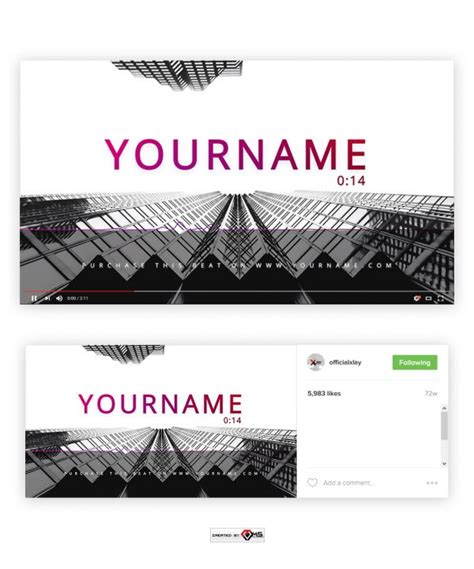 customizable audio visualizer template 004 m