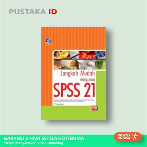 Jual Buku Langkah Mudah Menguasai Spss 21 Original Shopee Indonesia