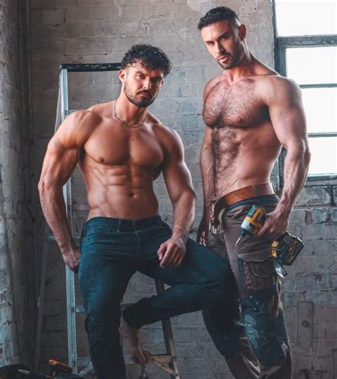 British Models Josh Watson And Ben Dudman Matthews Island