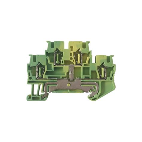 DIN Rail PT DIN Rail Push In Spring Feed Through Terminal Block PT And Feed Throug