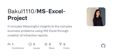Github Bakul1110ms Excel Project It Includes Meaningful Insights To