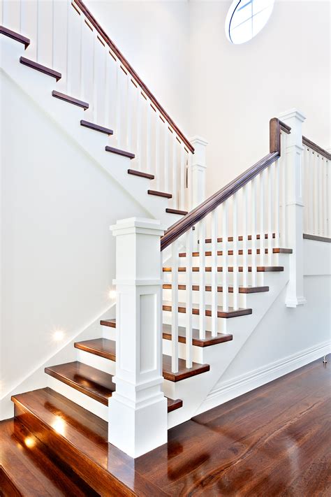 Wooden Stair Railings 45 Degree Ends