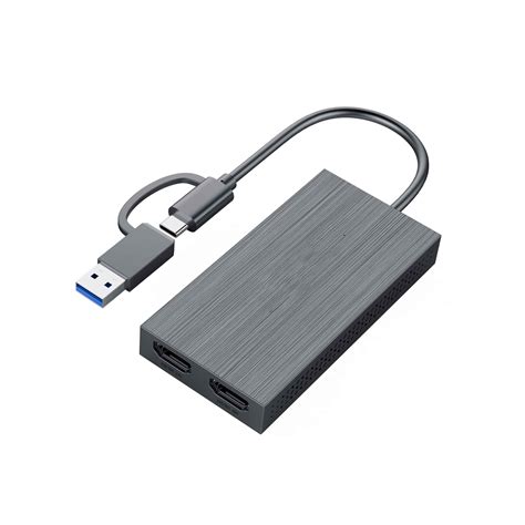 Ug7602hc Usb3 0 Usb Type C To Hdmi Dual Display Adapter Hub Dock Usb