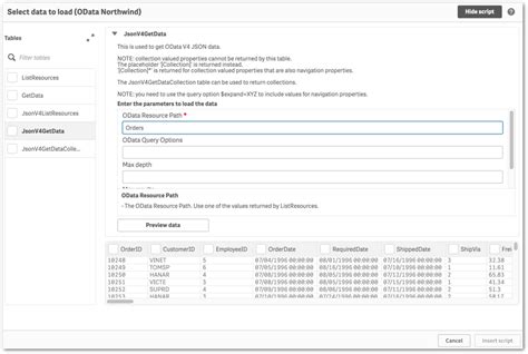 Using Odata Connector With Odata V40 Json Message Qlik Community 1910425