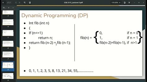 Computer Algorithm And Complexity Lecture 7 Youtube