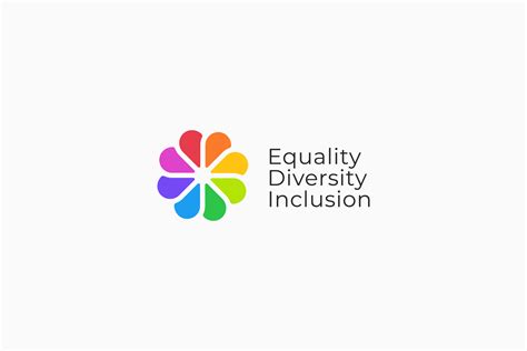 Equality Diversity Inclusion Logo Peace Graphic By Captoro · Creative