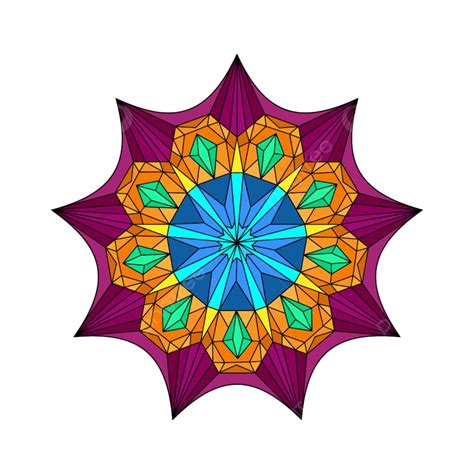 Circular Geometric Pattern Vector Art Png Circular Pattern Vector