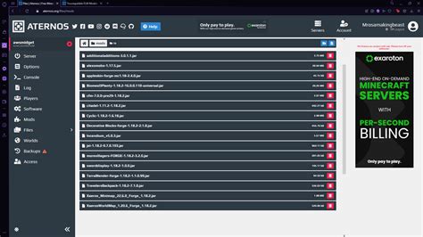 Incompatible Mod List Server Aternos Community