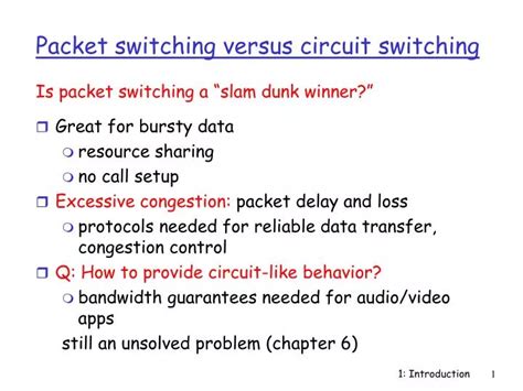 ppt packet switching versus circuit switching powerpoint presentation