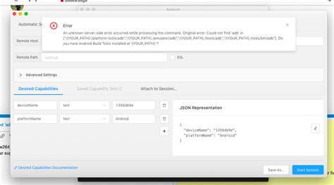 Could Not Find Adb In Yourpath Do You Have Android Build Tools Installed At Your